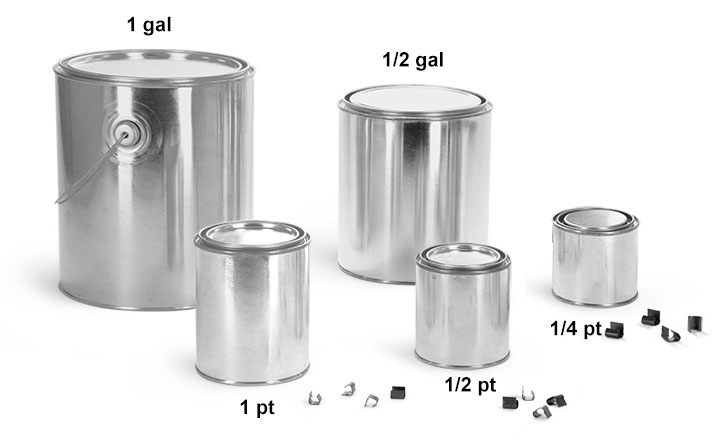 SKS Science Products - Paint Cans, Paint Cans With Plugs, Metal Can ...
